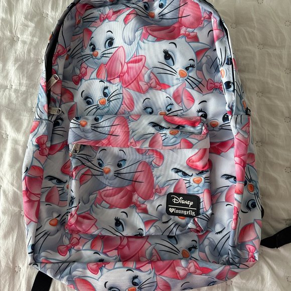 Loungefly | Bags | Loungefly Disney Marie Aristocats Fabric Backpack ...